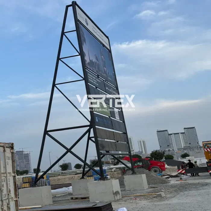 Project Sign Boards - Vertex Fence